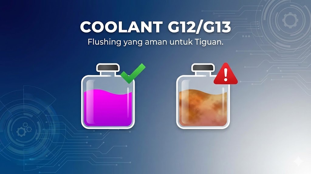 Coolant Tiguan MK1/MK2: G12/G13, Flushing, dan Risiko Campur ...